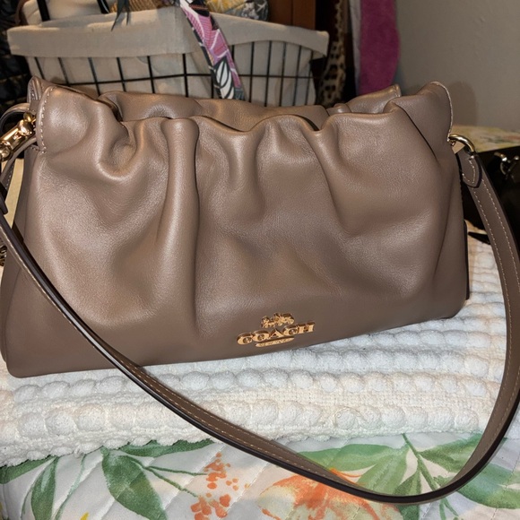 Coach | Bags | Coach Faye Shoulder Bag In Stone Color | Poshmark